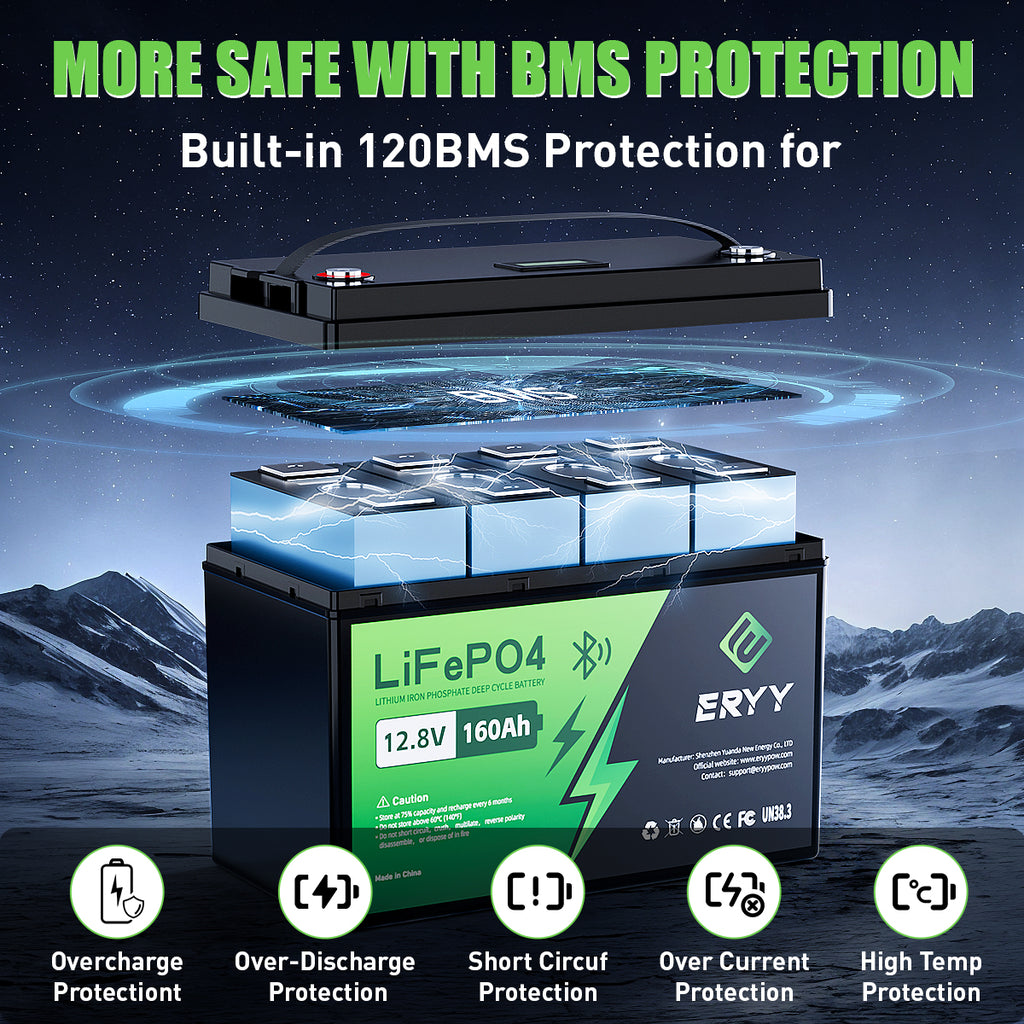 ERYY BATTERY丨LiFePO4丨Professional lithium iron phosphate battery